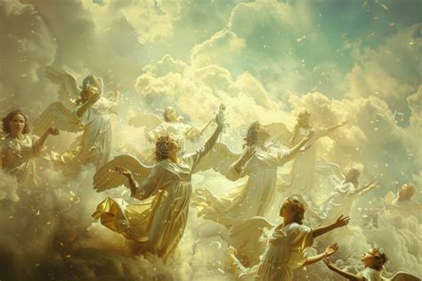 Angel Choir Painting