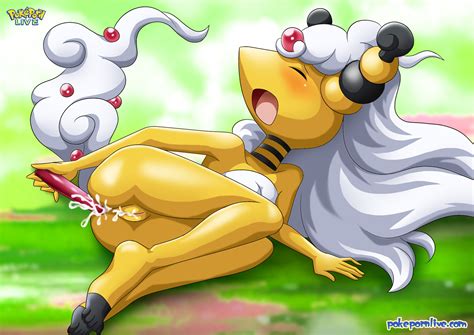 Rule 34 Ampharos Anthro Ass Blush Closed Eyes Female Furry Game Freak