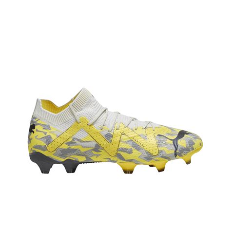 푸마 퓨쳐 얼티메이트 Fg Ag 옐로우 블레이즈 아스팔트 Puma Kream