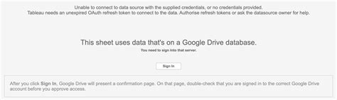 Error When Opening A Published Workbook This Sheet Uses Data Thats On