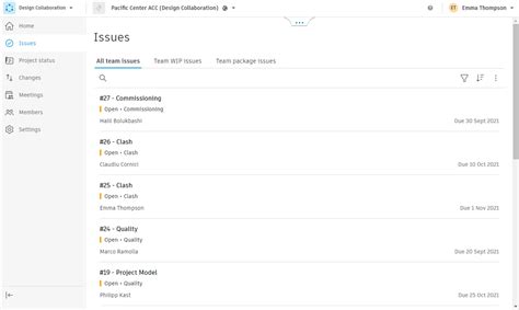 Collab Help About Issues In Design Collaboration Autodesk
