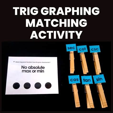 27 Hands On Trigonometry Activities Math Love