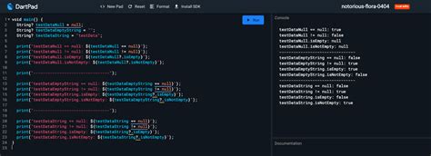 【flutterdart】dartにおけるnullチェック、isempty、isnotemptyの振る舞い 初心者 Qiita