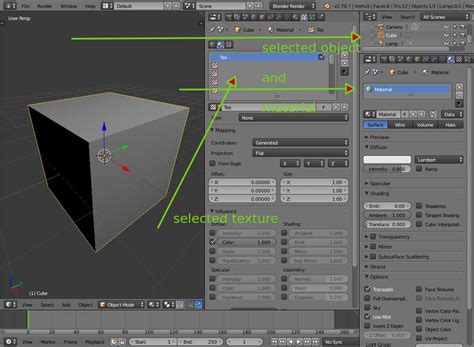 Texture Doesnt Display On Object Materials And Textures Blender