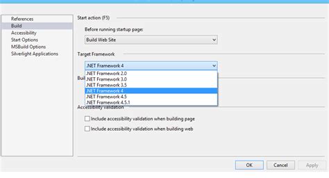 Visual Studio 2013 Not Showing Net Framework Stack Overflow