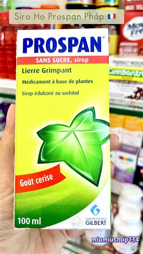 Dùng Thuốc Ho Prospan Pháp Hiệu Quả Cho Bé Và Người Lớn