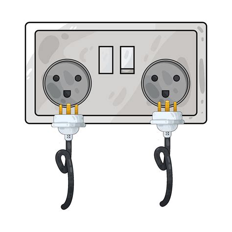 Illustration Of Plug And Socket 47361876 Vector Art At Vecteezy
