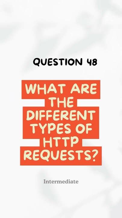 What Are The Different Types Of Requests Shorts Ytshorts