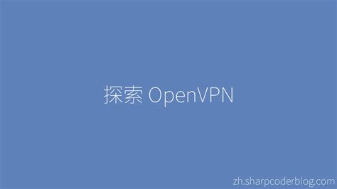 探索 Openvpn Sharp Coder Blog 探索 Openvpn Sharp Coder Blog
