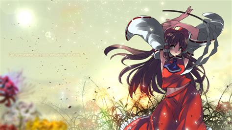 Safebooru 1girl Armpits Arms Up Ascot Bow Brown Hair English Flower