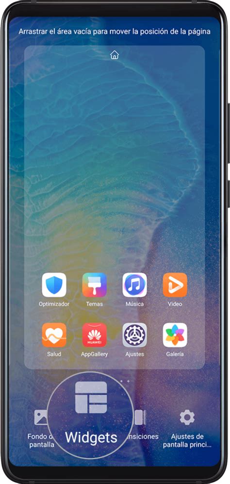 How To Put Widgets On Huawei Trick Library