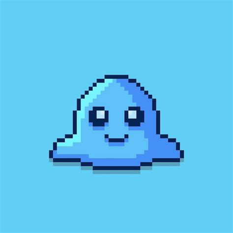 Pixel Slime Pixel Art Slime