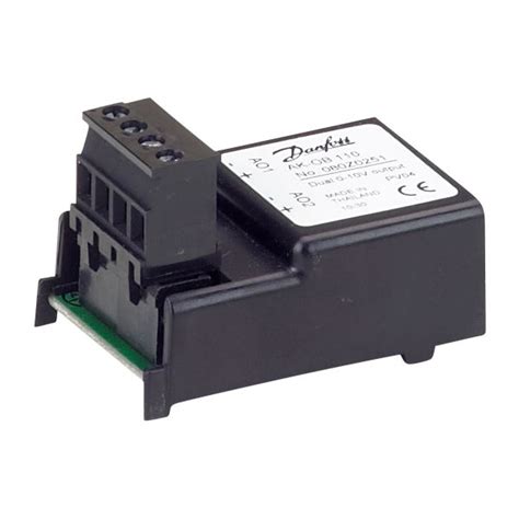 Hunter Liberty Corp Danfoss Ak Ob 110 Analog Output Module 080z0251