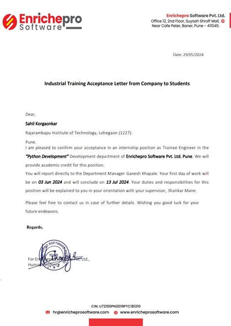 Sahil Korgaonkar On Linkedin Internship Pythondevelopment