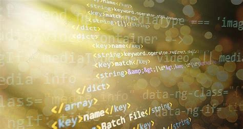 Html Programming Source Code For Website Development And Server Logs