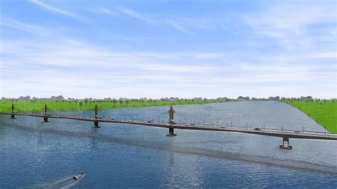 ການກໍ່ສ້າງຂົວຂ້າມແມ່ນໍ້າຂອງແຫ່ງທີ 5 ລະຫວ່າງ ລາວ ໄທ ເຊື່ອມຕໍ່ ປາກຊັນ ແລະ ບຶງການ