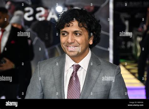 London Uk 9th Jan 2019 M Night Shyamalan Attends Premiere Of M