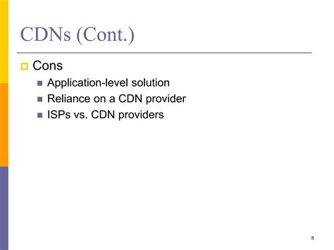 Introduction To Content Delivery Networks Ppt