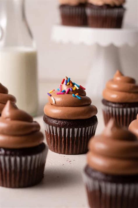 Chocolate Fudge Cupcakes Sarahs Day Off