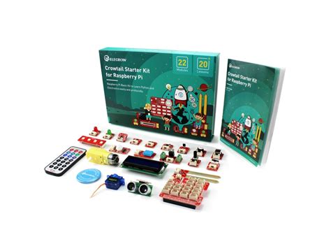 New Product Release Crowtail Starter Kit For Raspberry Pi