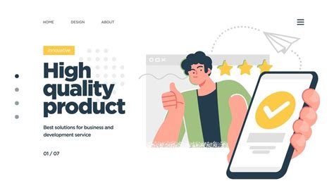 Premium Vector Landing Page Template Of Developing Computer Software