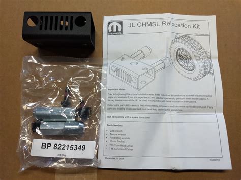 Mopar Chmsl Relocation Kit Part Number 82215349 Jeep Wrangler Forums