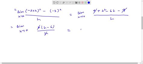 ⏩solved use a the h →0 definition of the derivative and then b