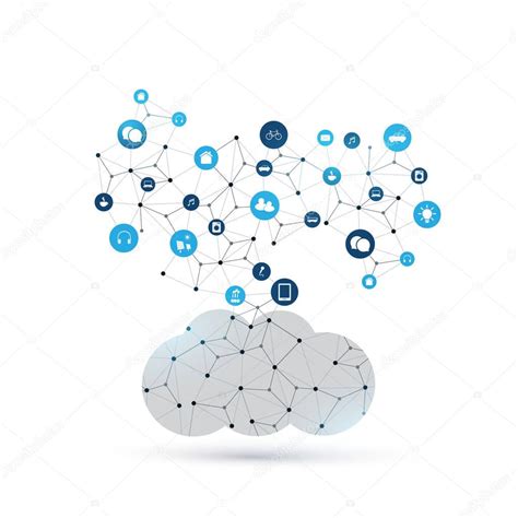 Cloud Computing Iot Iiot Networking Future Technology Concept