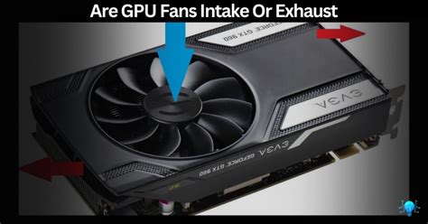 Are Gpu Fans Intake Or Exhaust Make Your Pc Cool