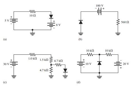 Solved Using Practical Model Solve For The Diode Current Chegg