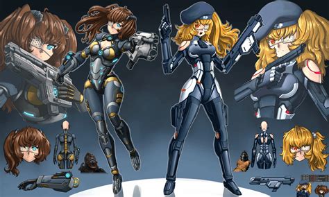 Doom Weapon Gijinka Series By Substance20 Part 1 The Pistol R Doom