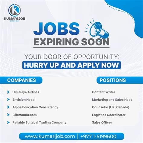 Kumari Job On Linkedin Jobopportunity Applytoday Applynow Jobexpiring Jobsearch Hiringnow