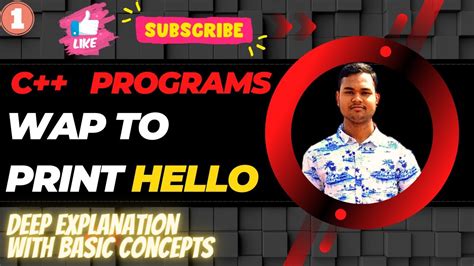 1 Write A Program To Print Hello World C Increase Programming