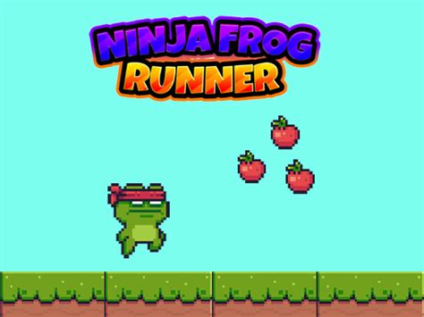 Ninja Frog Runner Millions Of Free Online Games