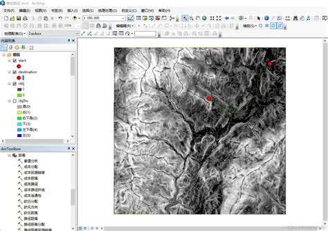 Arcgis栅格数据最短路径分析arcgis最短路径分析 Csdn博客