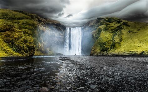 Iceland Waterfalls Wallpapers On Wallpaperdog
