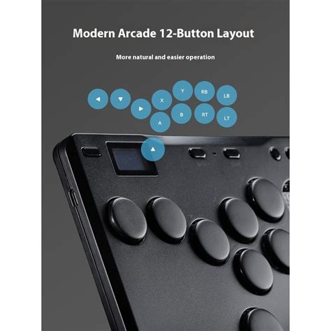 Haute 42 Hitbox Street Fighter 6 Joystick Fighting Game Switch Raspberry Pi Fighting Keyboard