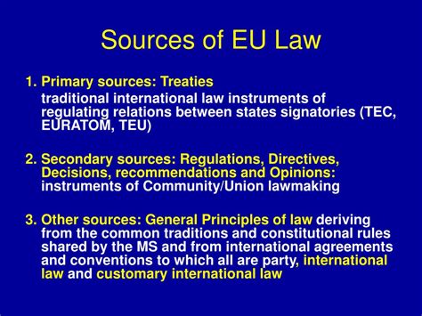 Ppt Law Making Procedures In Eu Powerpoint Presentation Free Download Id 158765