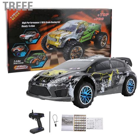 Treee Rc รถออฟโรด สเกล 1 10 4wd ประสิทธิภาพสูงสำหรับ 94177 Shopee Thailand