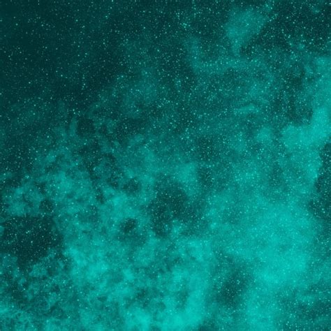 Premium Photo Abstract Cyan Nebula Background