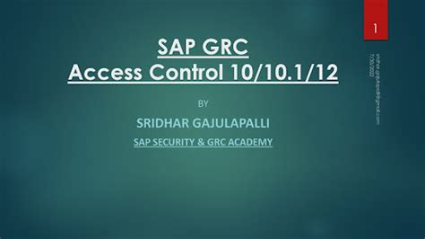 Sap Grc Access Control 12 0 Implementation Learndesk