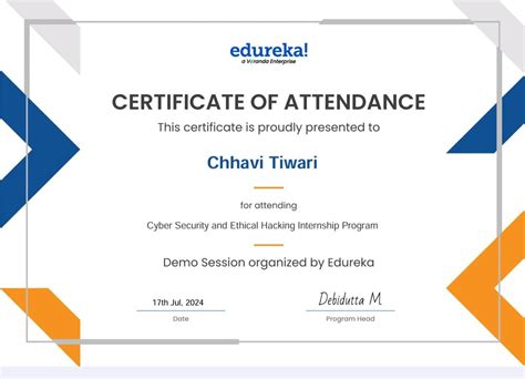 Chhavi Tiwari On Linkedin Cybersecurity Ethicalhacking Edureka Continuouslearning Techskills
