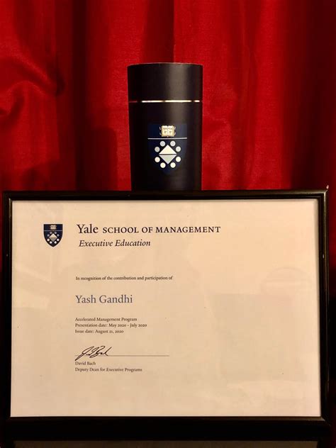 Yash Gandhi On Linkedin Leadership Selfdevelopment Networking Yale