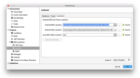 Einrichten Des Android Sdk Für Xamarinandroid Xamarin Microsoft Learn