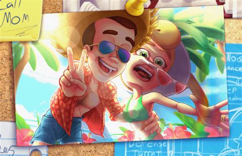 Cindys Least Favourite Honeymoon Photo Had A Blast Drawing This