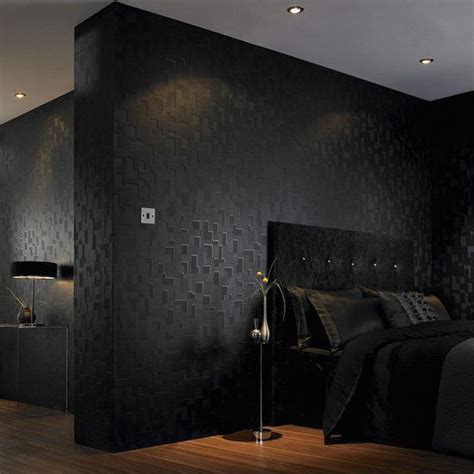 Black Wallpaper For House