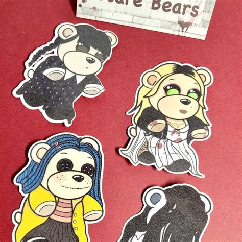 Horror Teddy Bear Etsy