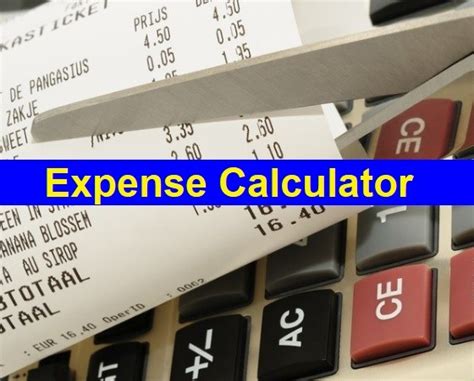 Expensecalculatorsheet Free Excel Templates