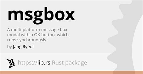 msgbox — rust library lib rs