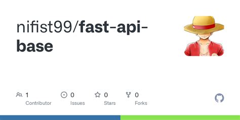 Github Nifist99fast Api Base